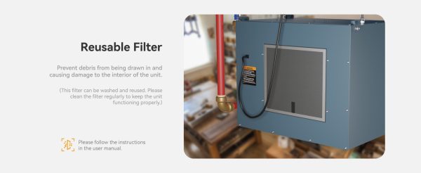 100,000 BTU Hydronic Hot Water Hanging Unit Heater with Remote ...